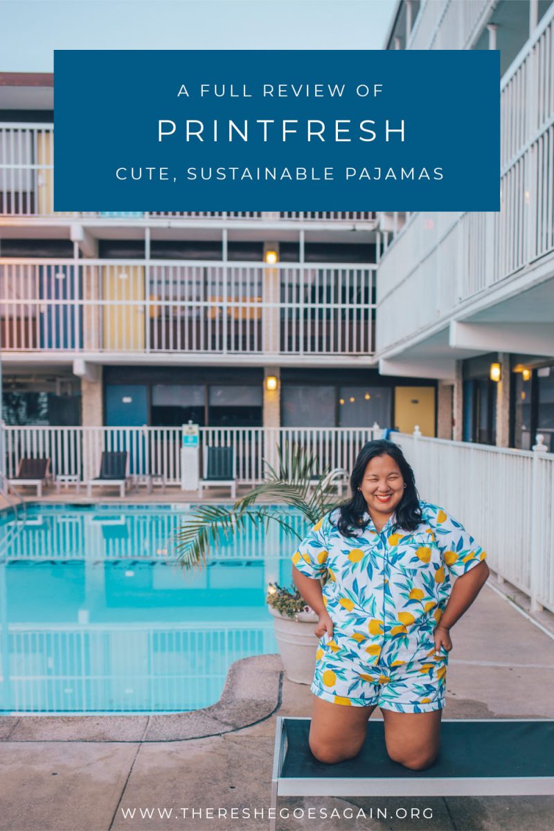 Printfresh Review: Cute, Sustainable PJ's Alert! - There She Goes Again