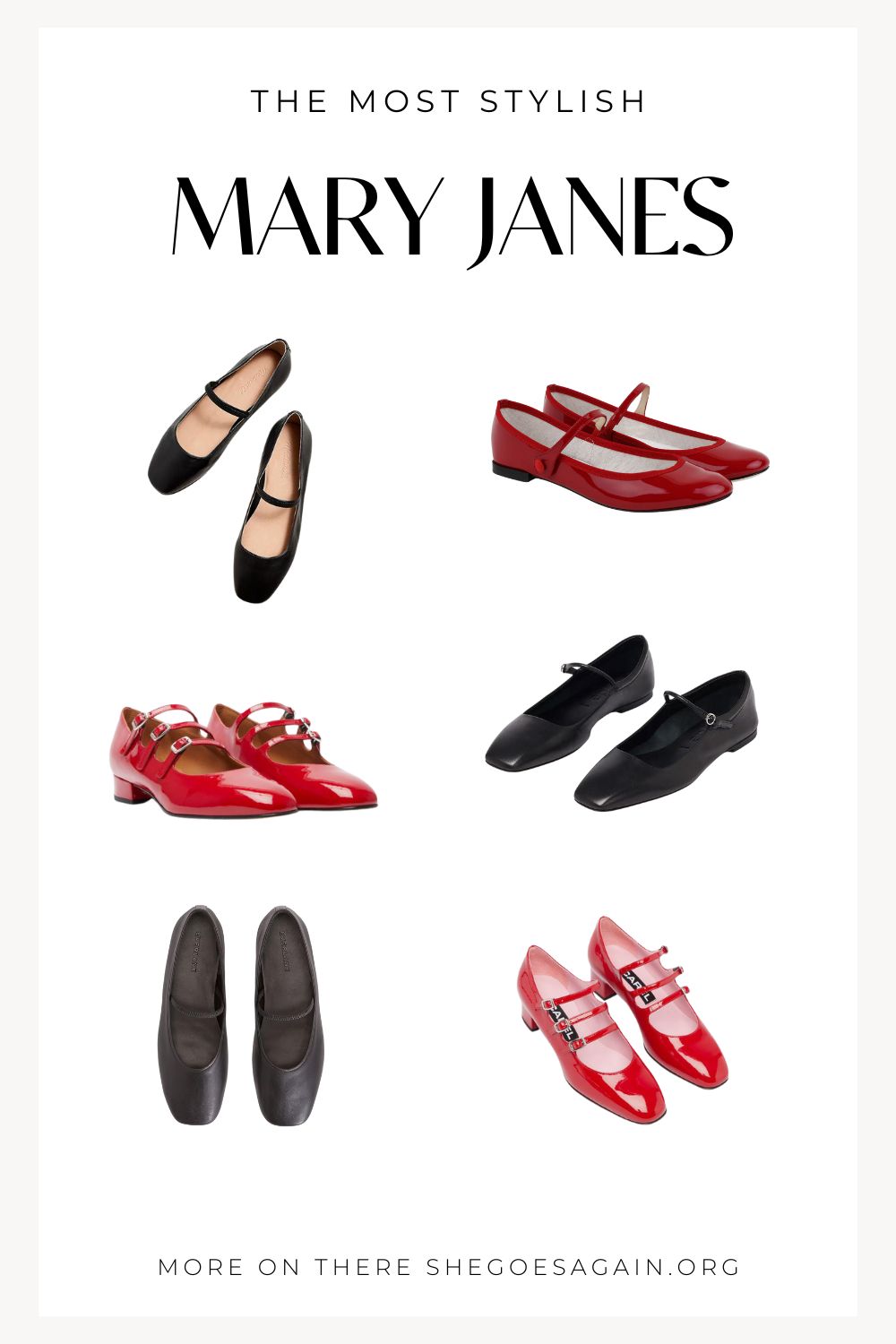 8 Pairs of Utterly Stylish Mary Jane Shoes – There She Goes Again
